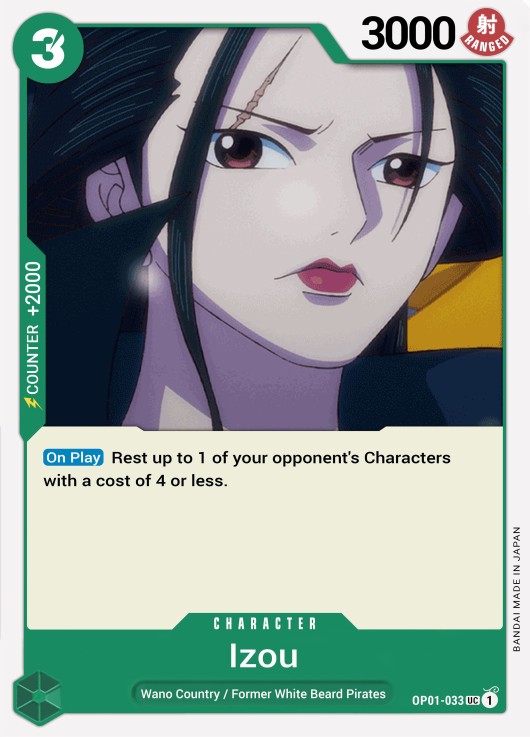 One Piece - Romance Dawn - Izo OP01-033 v1 - Uncommon - WooCards