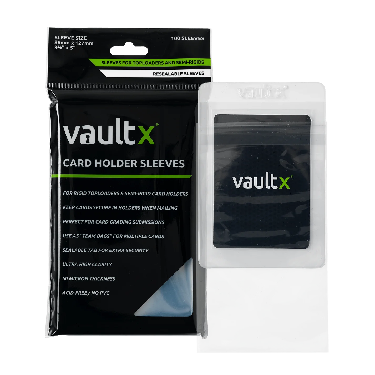Vault X: Standard Card Holder Sleeves - WooCards