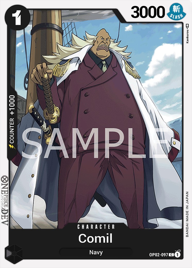 One Piece - Paramount War - Komille OP02-097 Common - WooCards