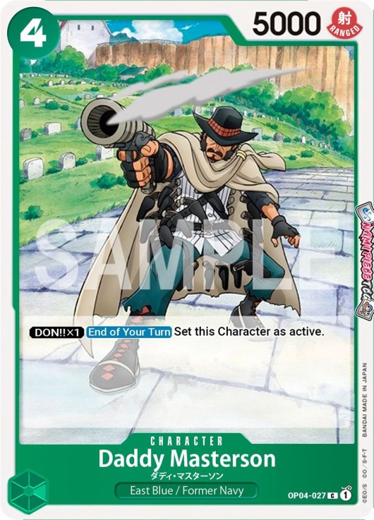 One Piece - Kingdoms of Intrigue - Daddy Masterson (OP04-027) Common v1 ...