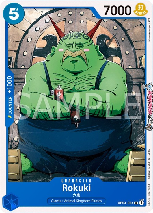 One Piece - Kingdoms of Intrigue - Rokki (OP04-054) Common v1 - WooCards