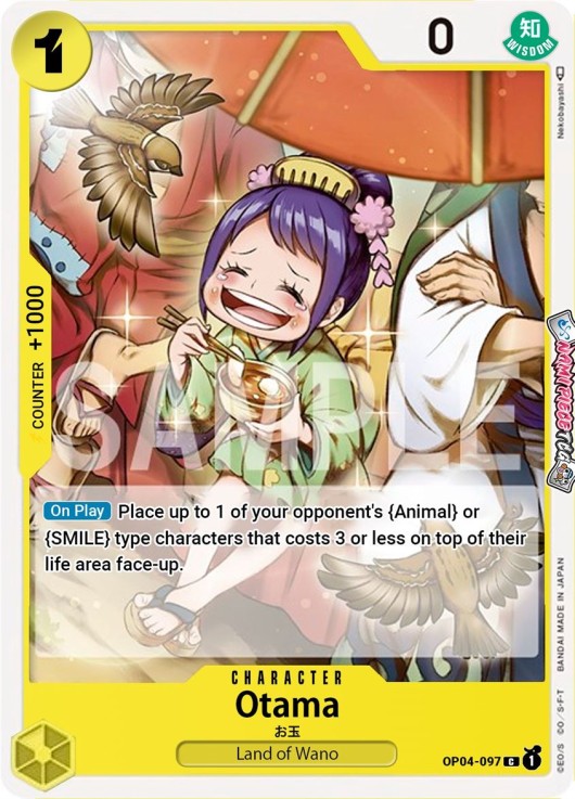 One Piece - Kingdoms of Intrigue - Otama (OP04-097) Common v1 - WooCards