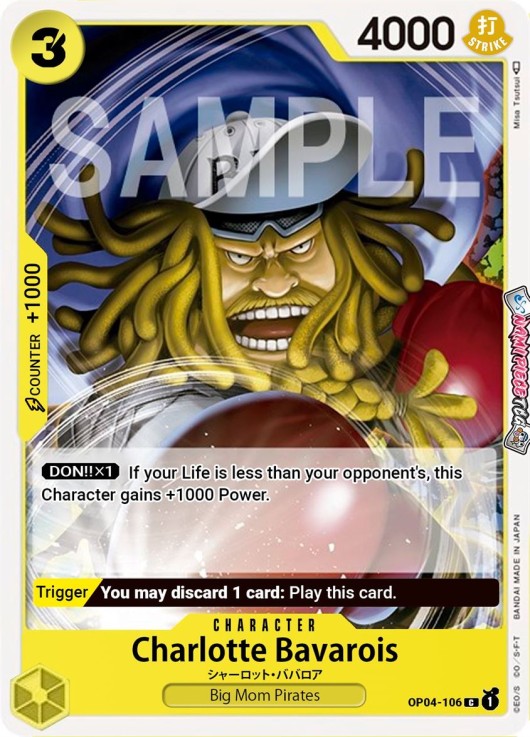 One Piece - Kingdoms of Intrigue - Charlotte Bavarois (OP04-106) Common ...