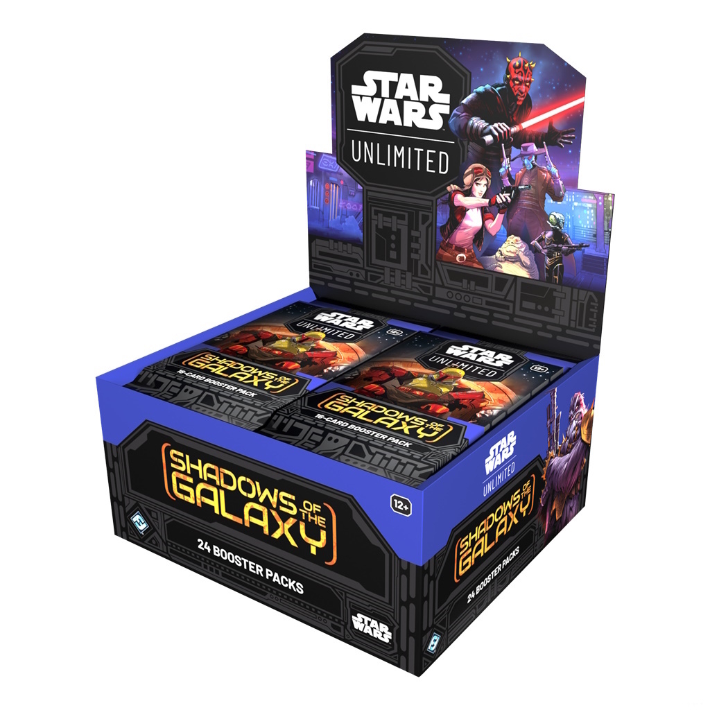 Star Wars: Unlimited Shadows of the Galaxy Booster Box (24 Packs ...
